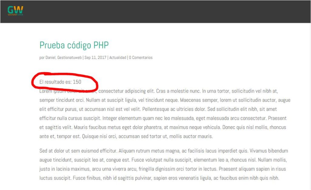 Insertar código PHP en entradas, páginas o widgets de WordPress – Dani Sánchez Dev