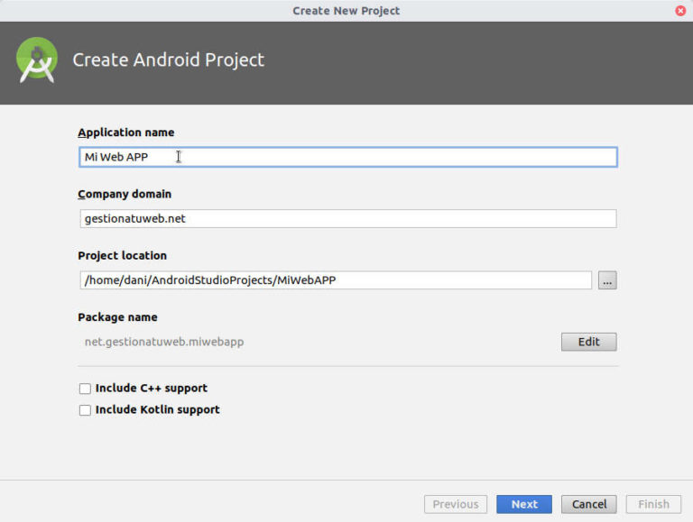 Crear un WebView con Android Studio para cargar una web en una APP Android – Dani Sánchez